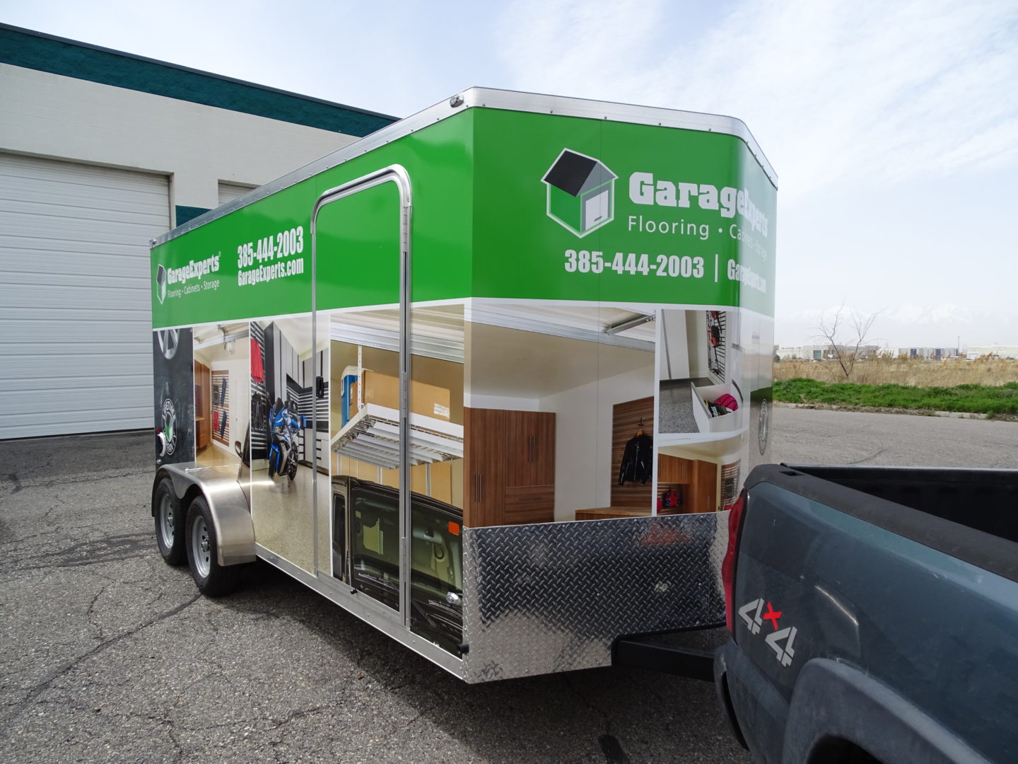 Vinyl Trailer Advertisement – Mouse Graphics in Costa Mesa, CA